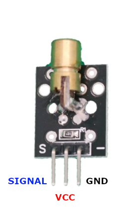 ESP32 KY-008 Laser Transmitter Module Pinout, Wiring, ESP32 and more