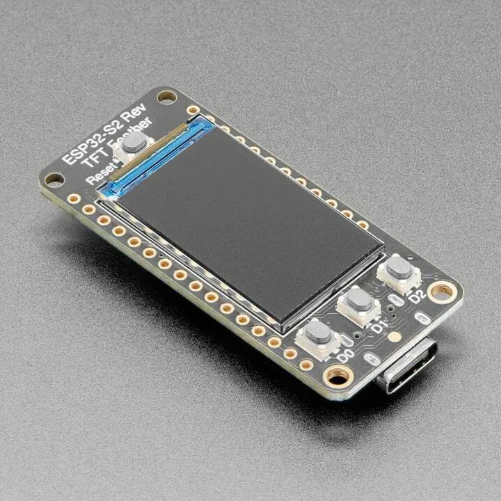 Adafruit Feather Esp32 S2 Reverse Tft