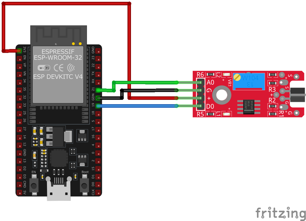 ESP32 KY-036 Metal Touch Sensor Module Pinout, Wiring, ESP32 and more