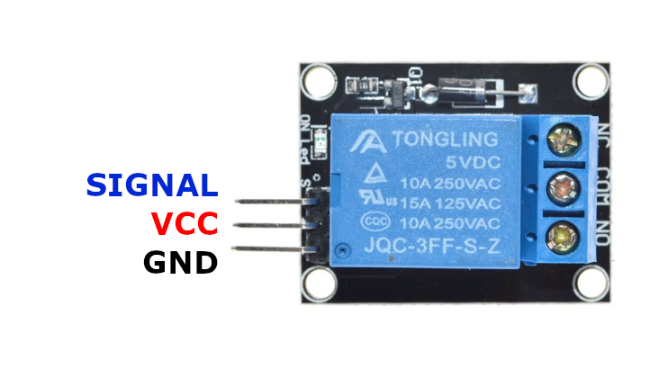 ESP32 KY-019 5V Relay Module Pinout, Wiring, ESP32 and more