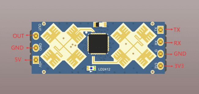 ESP32 LD2412 Human Presence Sensor Pinout, Wiring, ESP32 and more