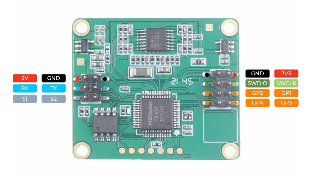 ESP32 MR24HPB1 Human Presence Radar Sensor Pinout, Wiring and more