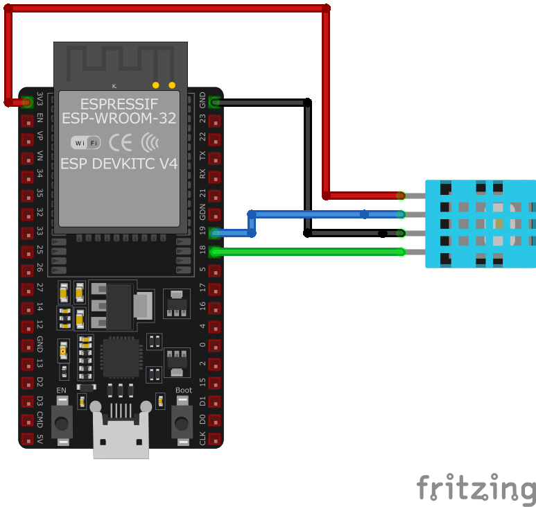 ESP32 DHT20 Temperature and Humidity Sensor Pinout, Wiring and more