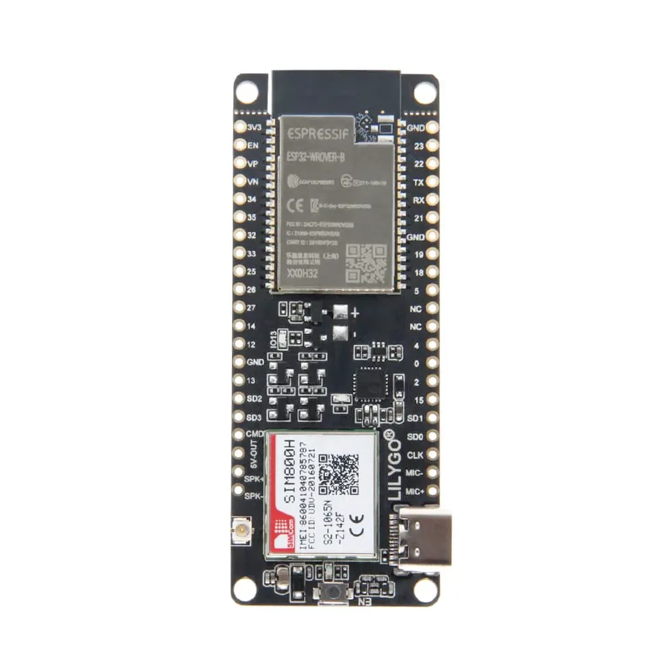 TTGO T-Call (LilyGO) Development Board Details, Pinout