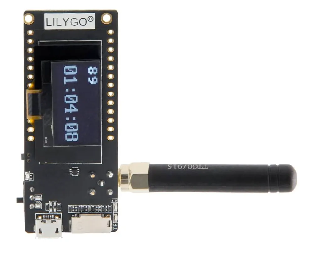 TTGO LoRa32-OLED Development Board Details, Pinout, Specs