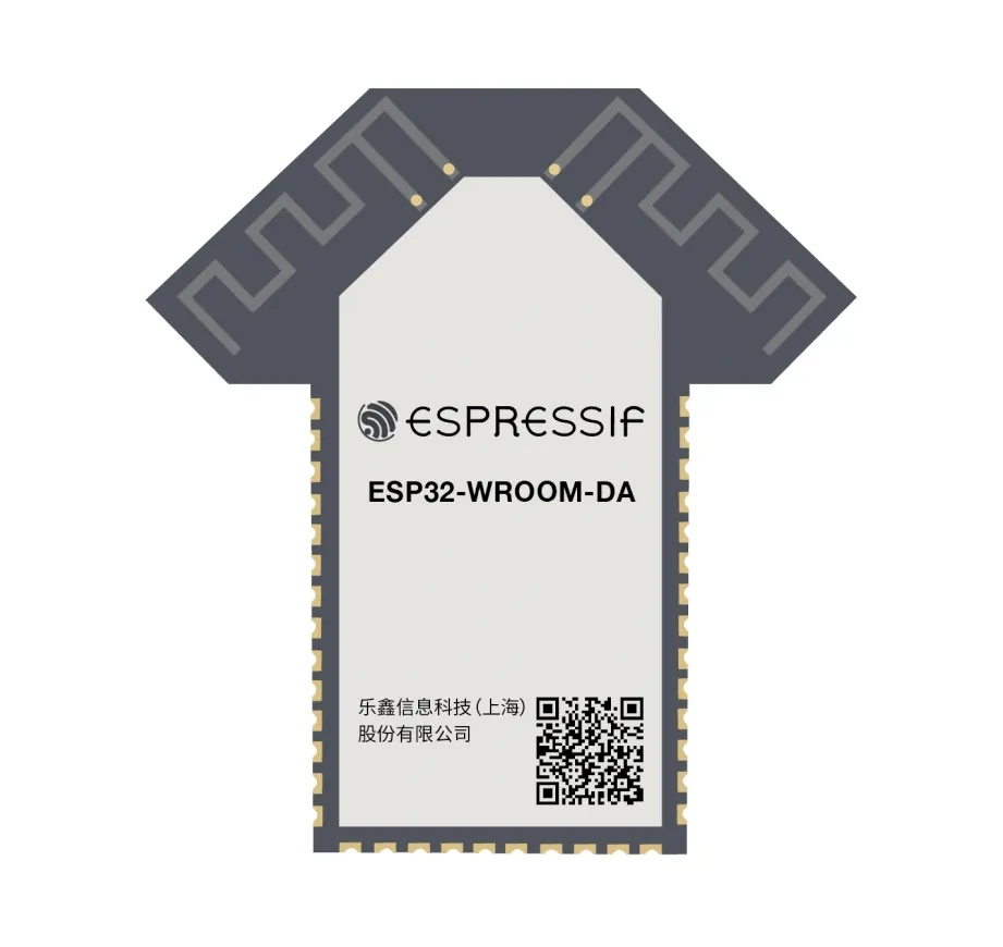 ESP32-WROOM-DA Module Development Board Details, Pinout