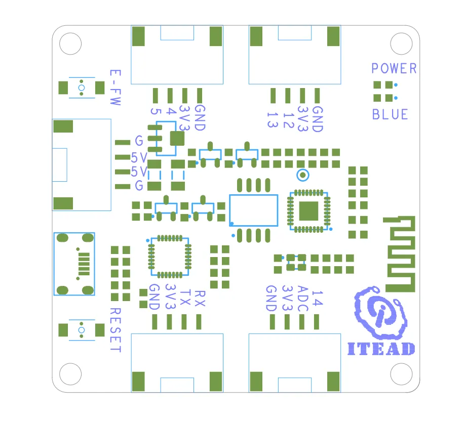 ITEAD Sonoff Development Board, Details, Pinout, Specs