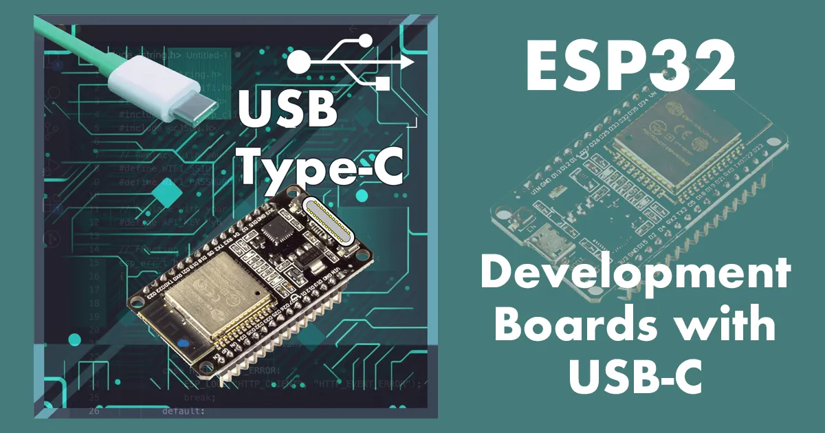 Most popular ESP32 Development boards with USB-C in 2023