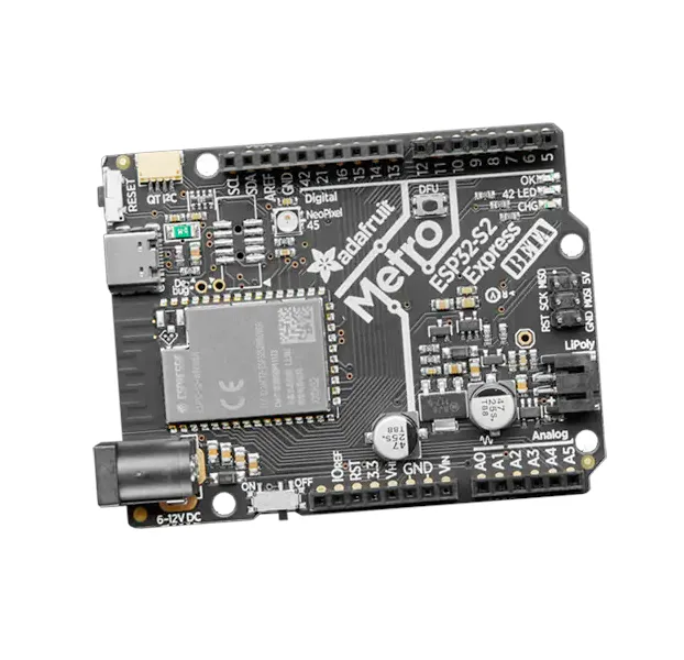 Adafruit Metro ESP32-S2 Development Board Details, Pinout