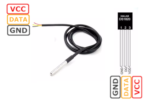 ESP32 DS18B20 Dallas Temperature Sensor Pinout, Wiring and more